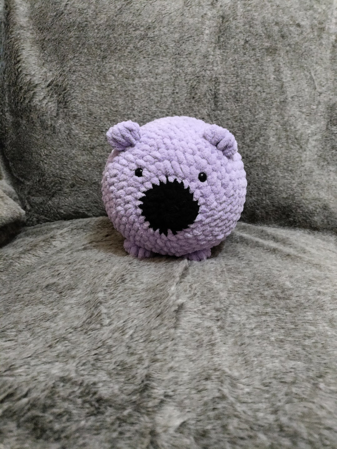 Purple Squishy Pug - Etsy