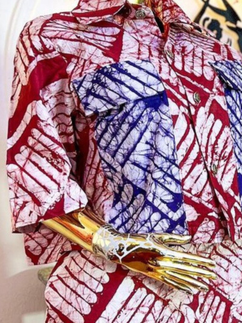 Adedun Crop Top Set African Print Set African Women Boss Matching ...