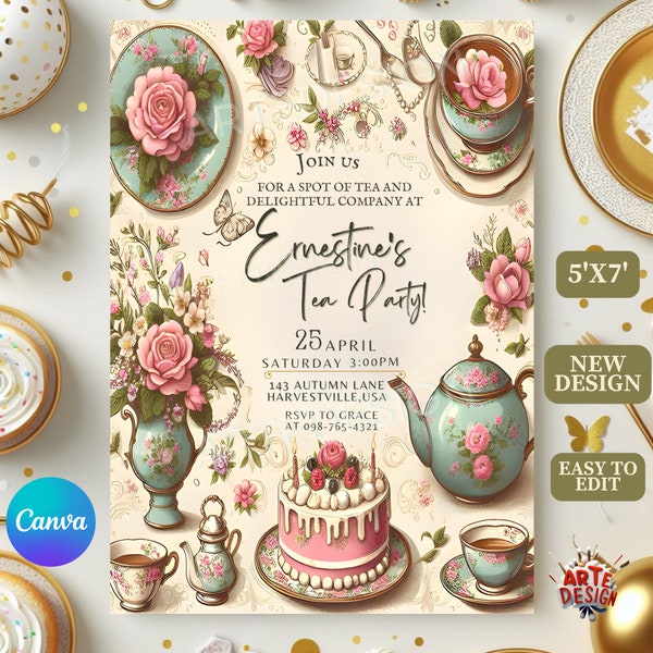 Vintage Tea Party - Etsy