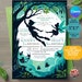 Peter and Tinker Birthday Invitation, Neverland Birthday Party ...