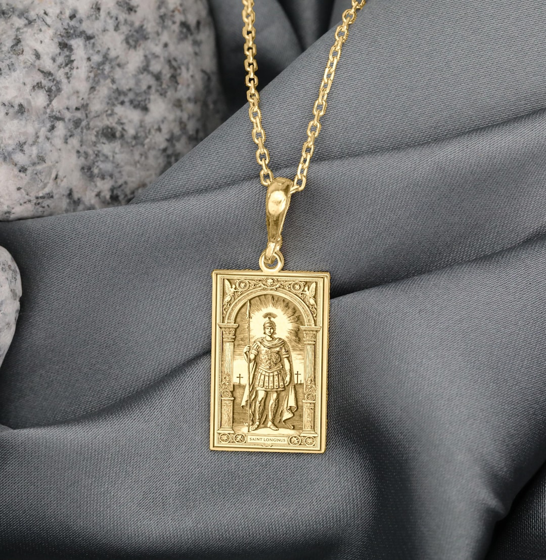 Saint Longinus Pendant: Roman Centurion Necklace - Etsy