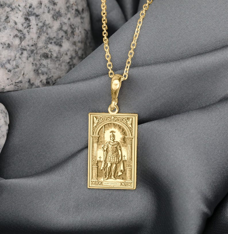 Saint Longinus Pendant: Roman Centurion Necklace - Etsy