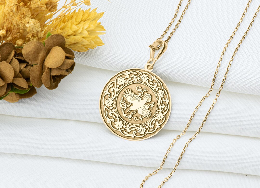 Celtic Raven Necklace – Mythic Crow of Morrigan Pendant, Dark Wisdom ...