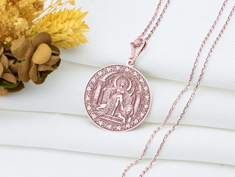 Astarte Pendant: Canaanite Goddess Necklace, Sacred Star Charm - Etsy