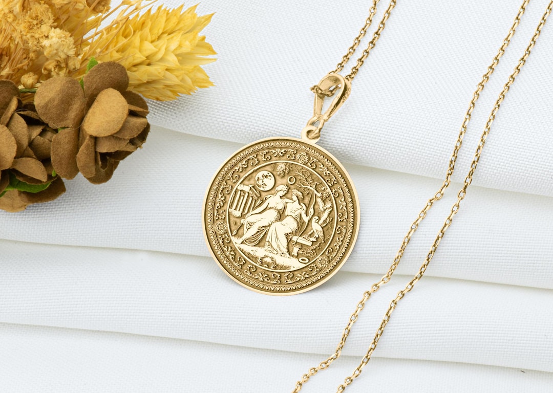 Artemis And Cassandra Necklace Greek Goddess Pendant Soul Bond 3414