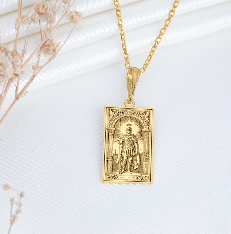 Saint Longinus Pendant: Roman Centurion Necklace - Etsy