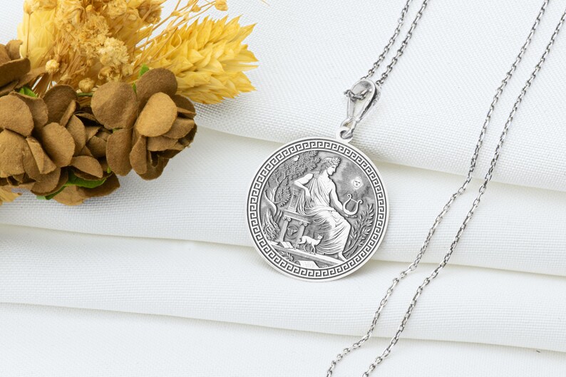 Apollo Pendant: Greek God of Light Necklace, Solar Charm, Wisdom Amulet ...