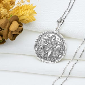 Boudica Pendant: Celtic Warrior Queen Necklace, Symbol of Freedom ...