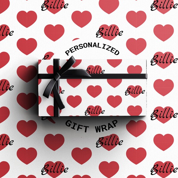 Romantic Wrapping Paper - Etsy