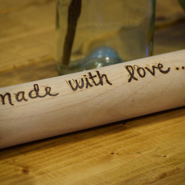 Burned Rolling Pin - Etsy