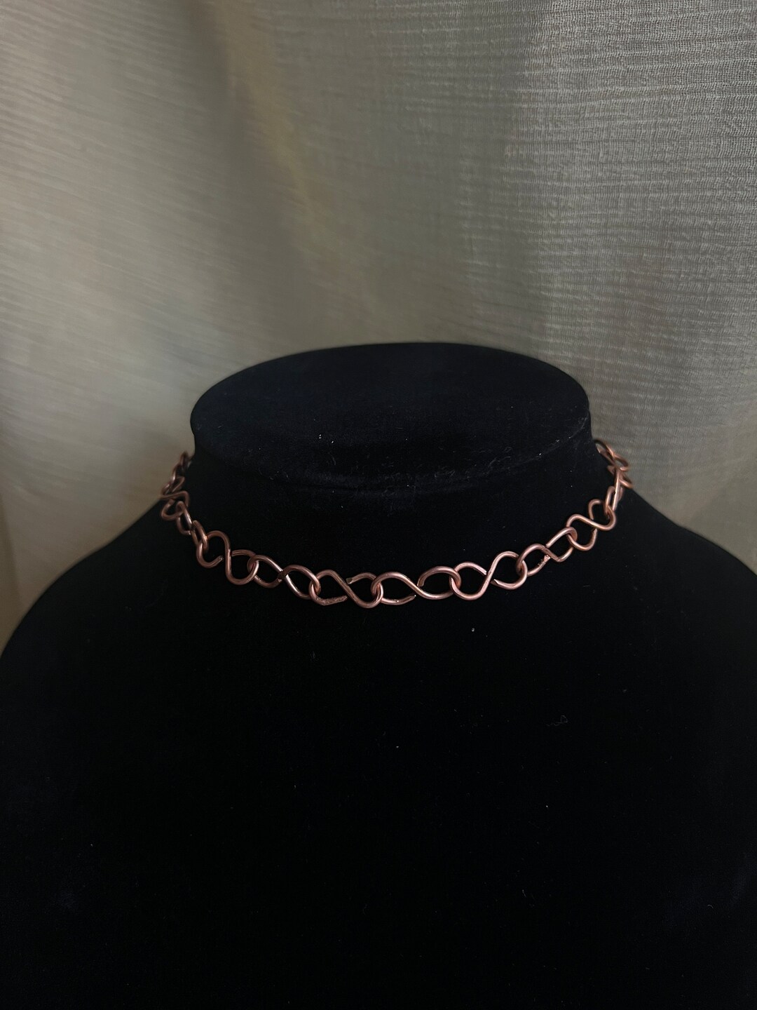 Single Copper Infinity Chain - Etsy