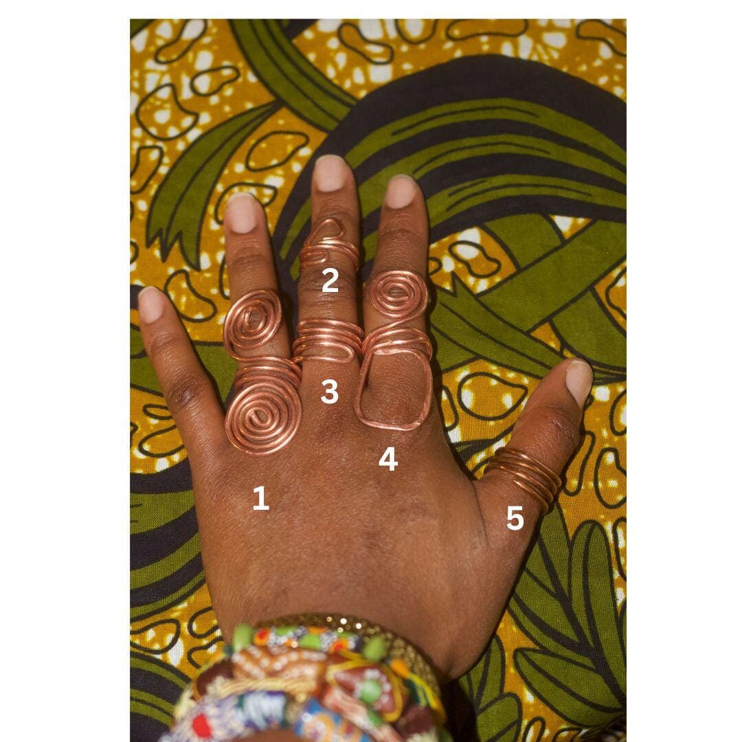 Copper Rings| Pure Copper Rings| Stackable Jewelry| Midi Rings ...