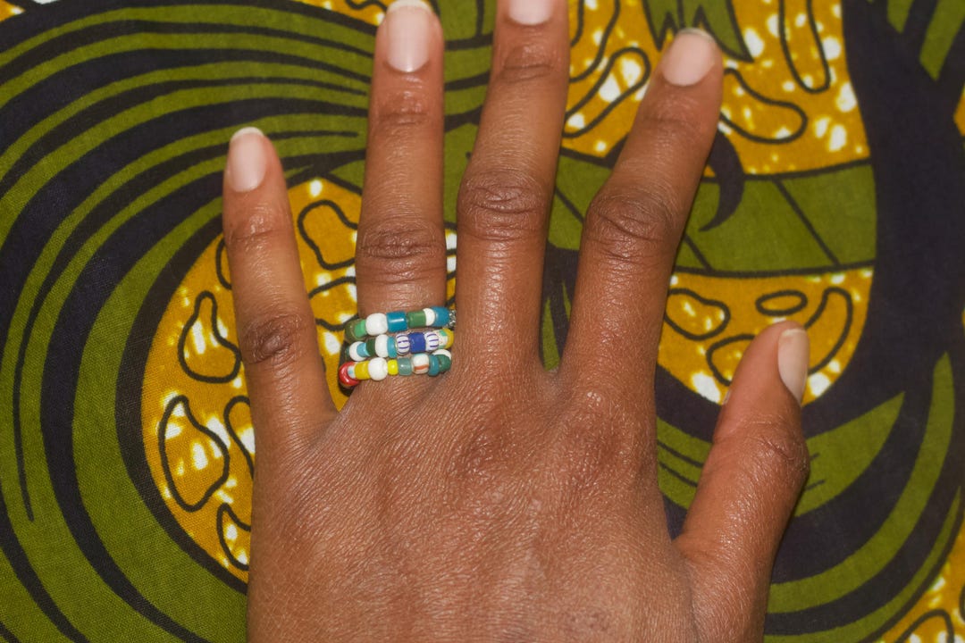 Custom Beaded Rings|teens Jewelry| Kids Jewelry| Stackable Jewelry ...