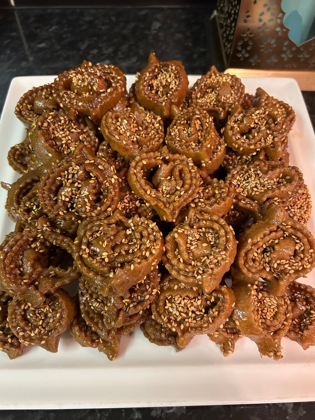 Moroccan Shabakia Moroccan Sweets 100% Homemade and Natural Ramadan and ...