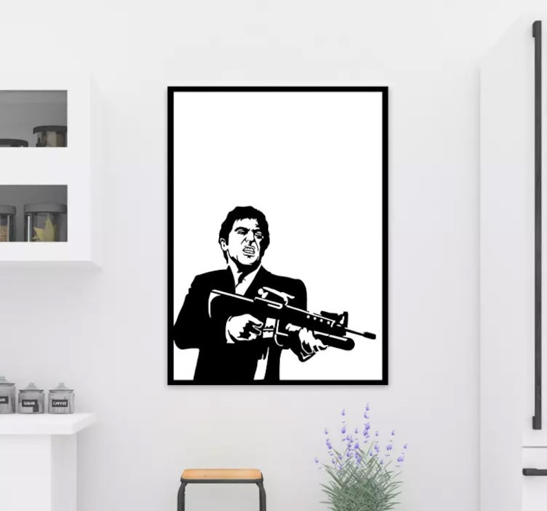 Bundle Scarface Svg Png Tony Montana Cricut - Etsy