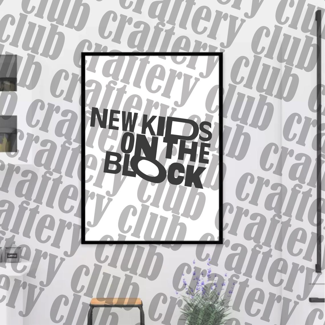 NKOTB Silhouette Svg Png New Kids Cricut Clipart - Etsy