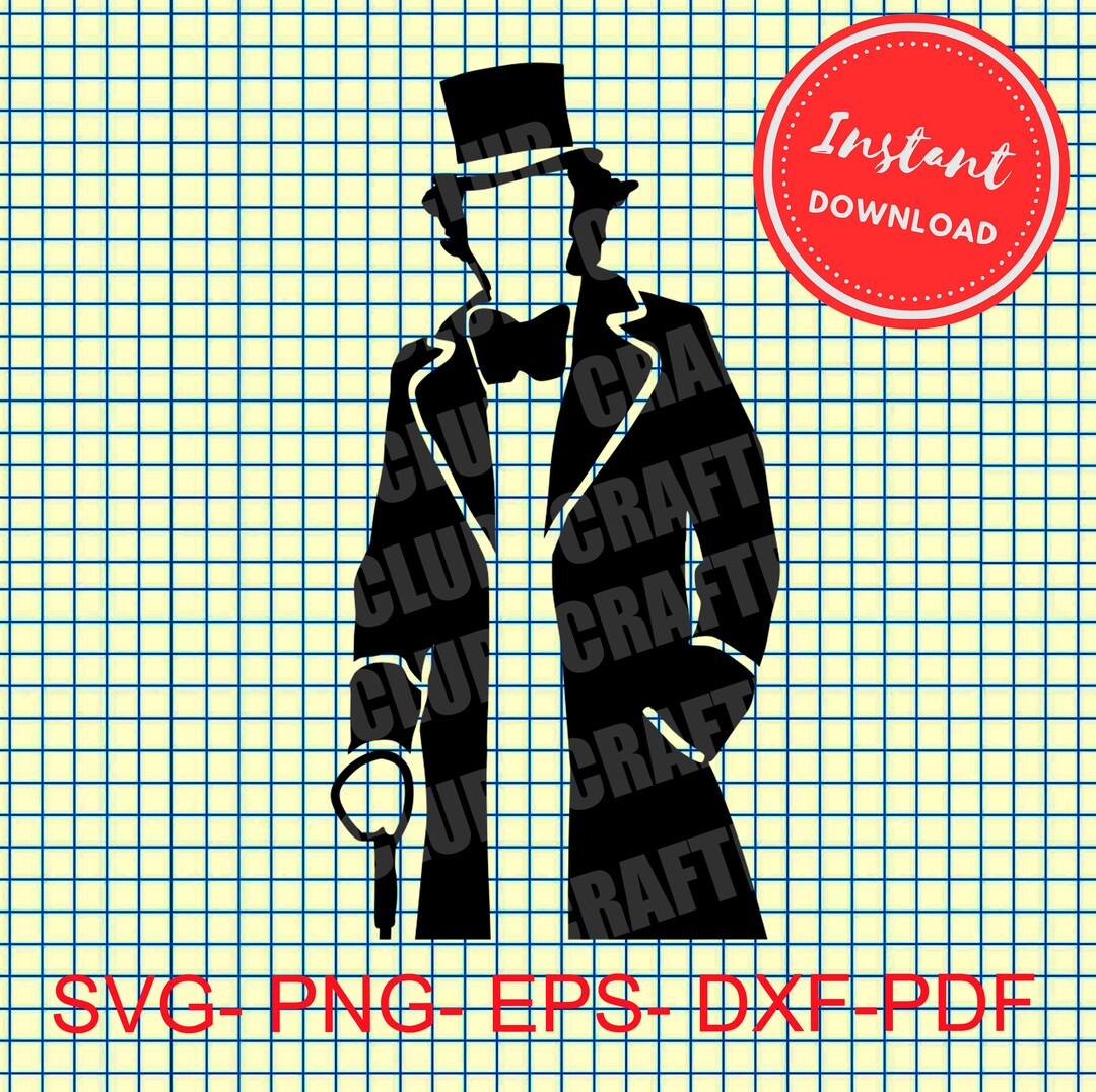 Willy 1971 Svg Png Charlie Movie Cricut Silhouette - Etsy
