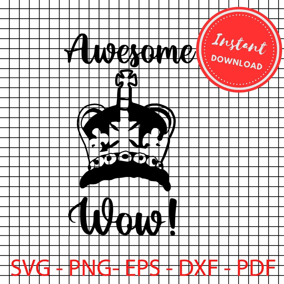 King George III Svg Png Awesome Wow Cricut Cut Files - Etsy