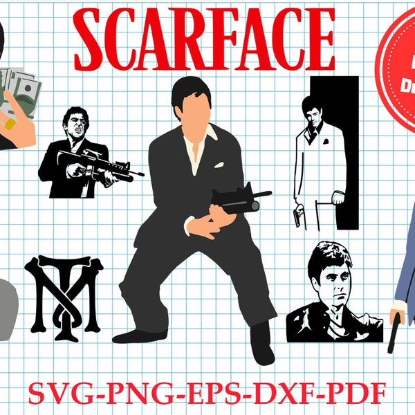 Scarface Png - Etsy