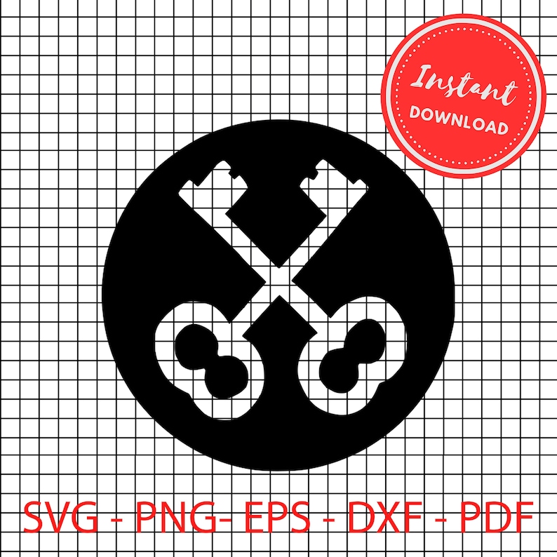 The Society of Crossed Keys Svg Png Grand Budapest Cricut Clipart - Etsy