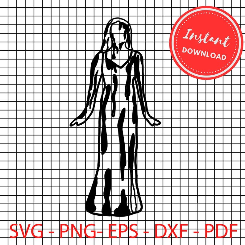 Carrie Female Horror Svg Png Horror Character Cricut Clipart - Etsy