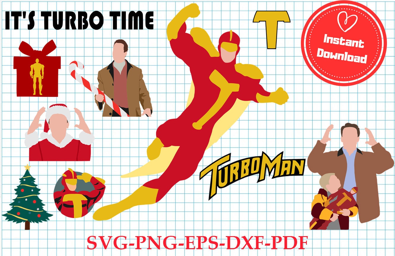 Mega Bundle Jingle All the Way TURBOMAN Movie Christmas Characters ...