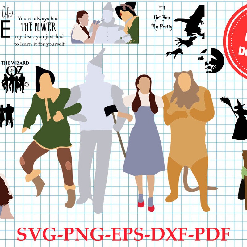 Wizard of Oz Svg - Etsy