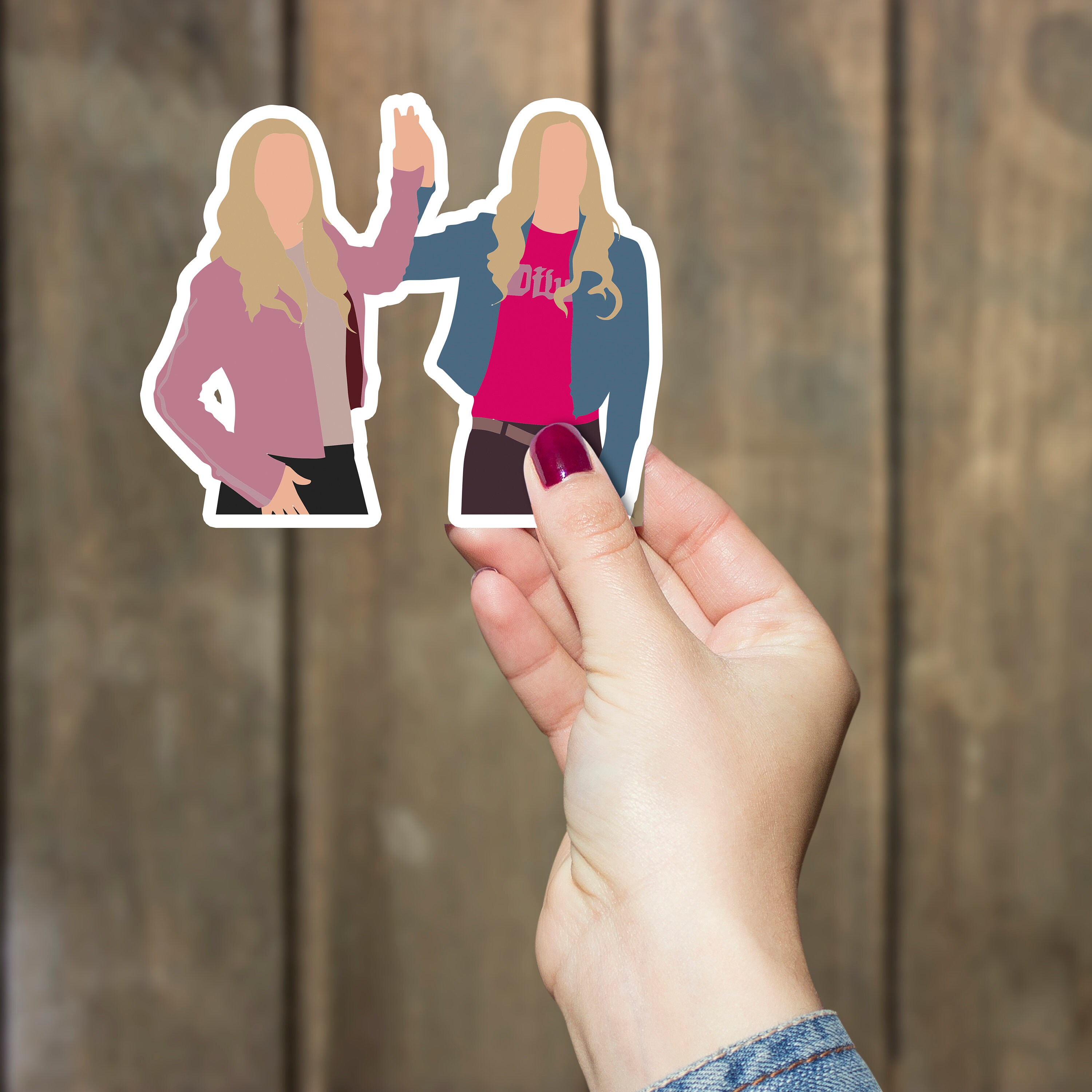 Set Vinyl Stickers White Chicks Movie Hold My Poodle - Etsy