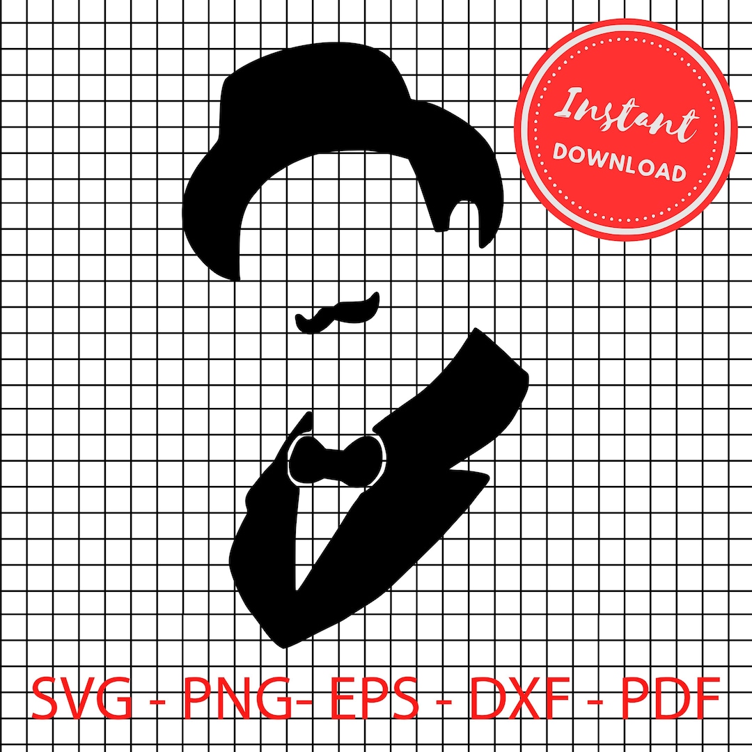 Hercule Poirot Silhouette Svg Png Cricut Cut Files - Etsy
