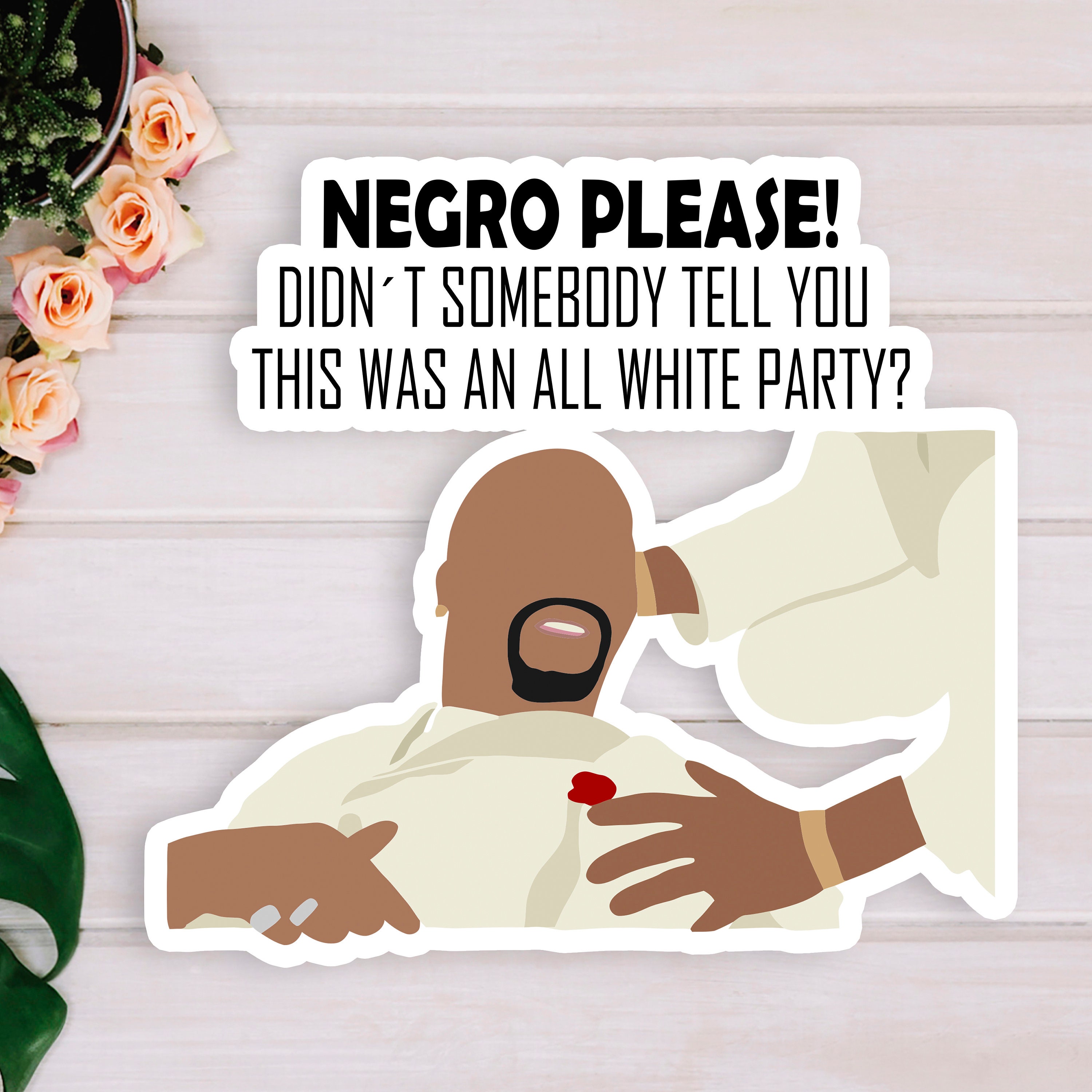 Set Vinyl Stickers White Chicks Movie Hold My Poodle - Etsy