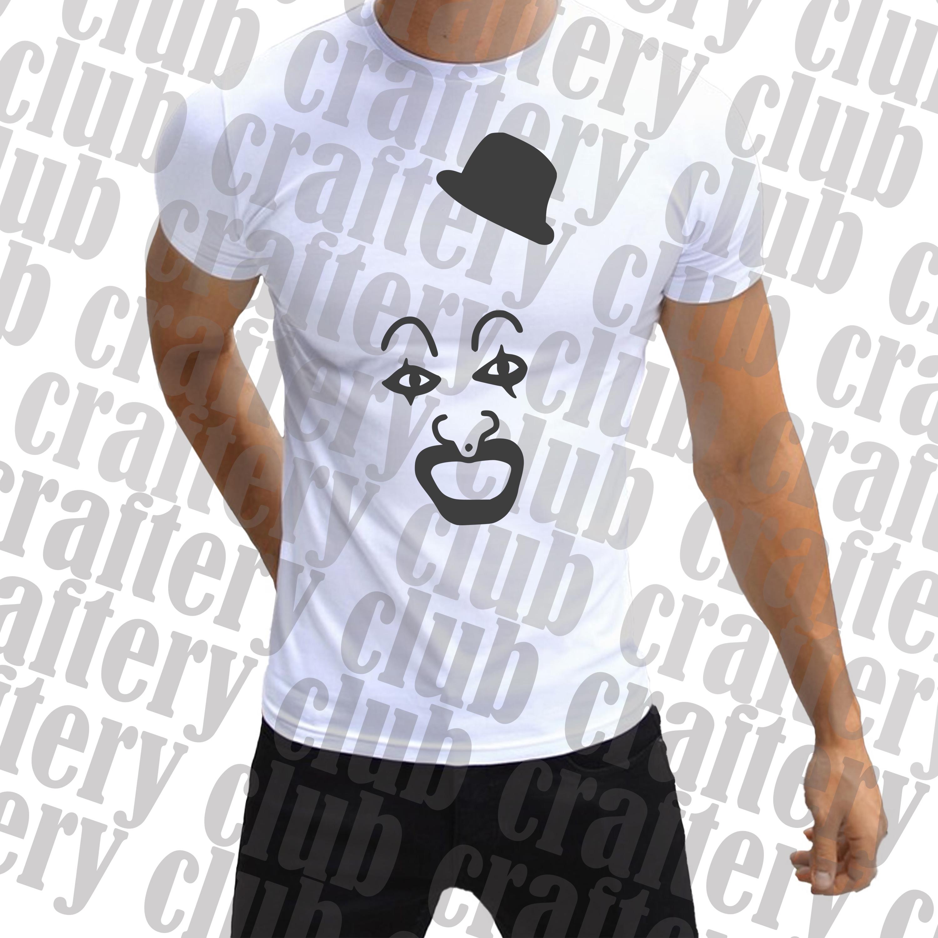 Terrifier Clown Hat Svg Png Art the Clown Cricut Cutting - Etsy