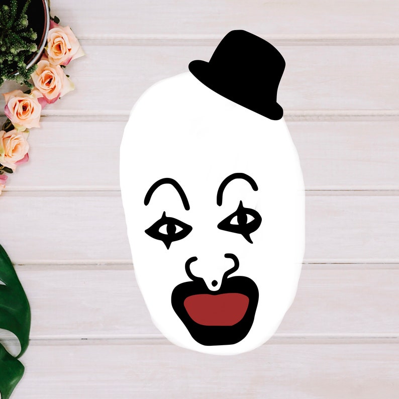 Set Vinyl Stickers Terrifier Clown Stickers Art the Clown - Etsy