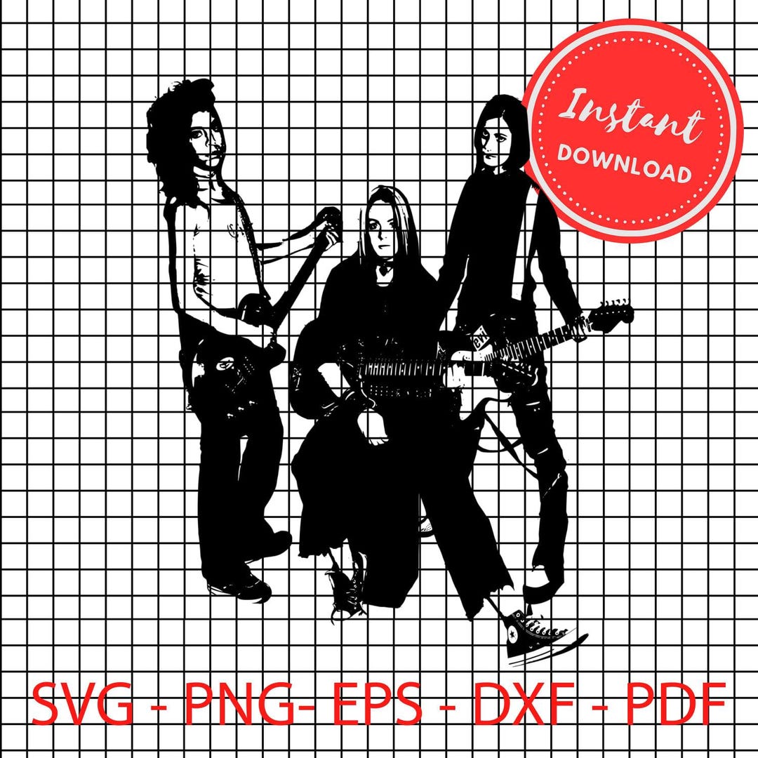 Pink Slip Band Svg Png Freaky Friday Cricut Clipart - Etsy