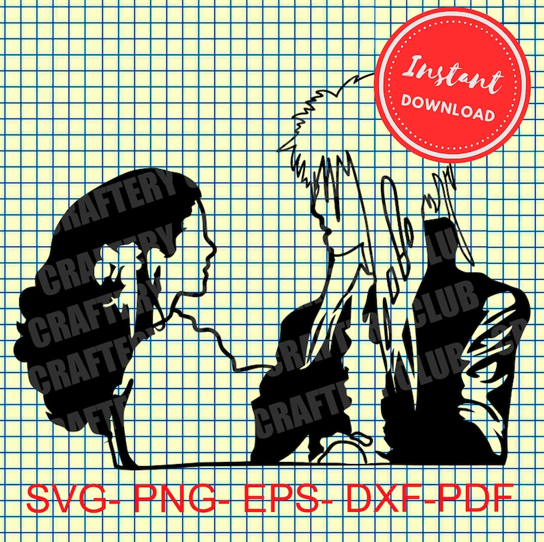 Sarah and Jareth Labyrinth Movie Svg Png Cricut - Etsy