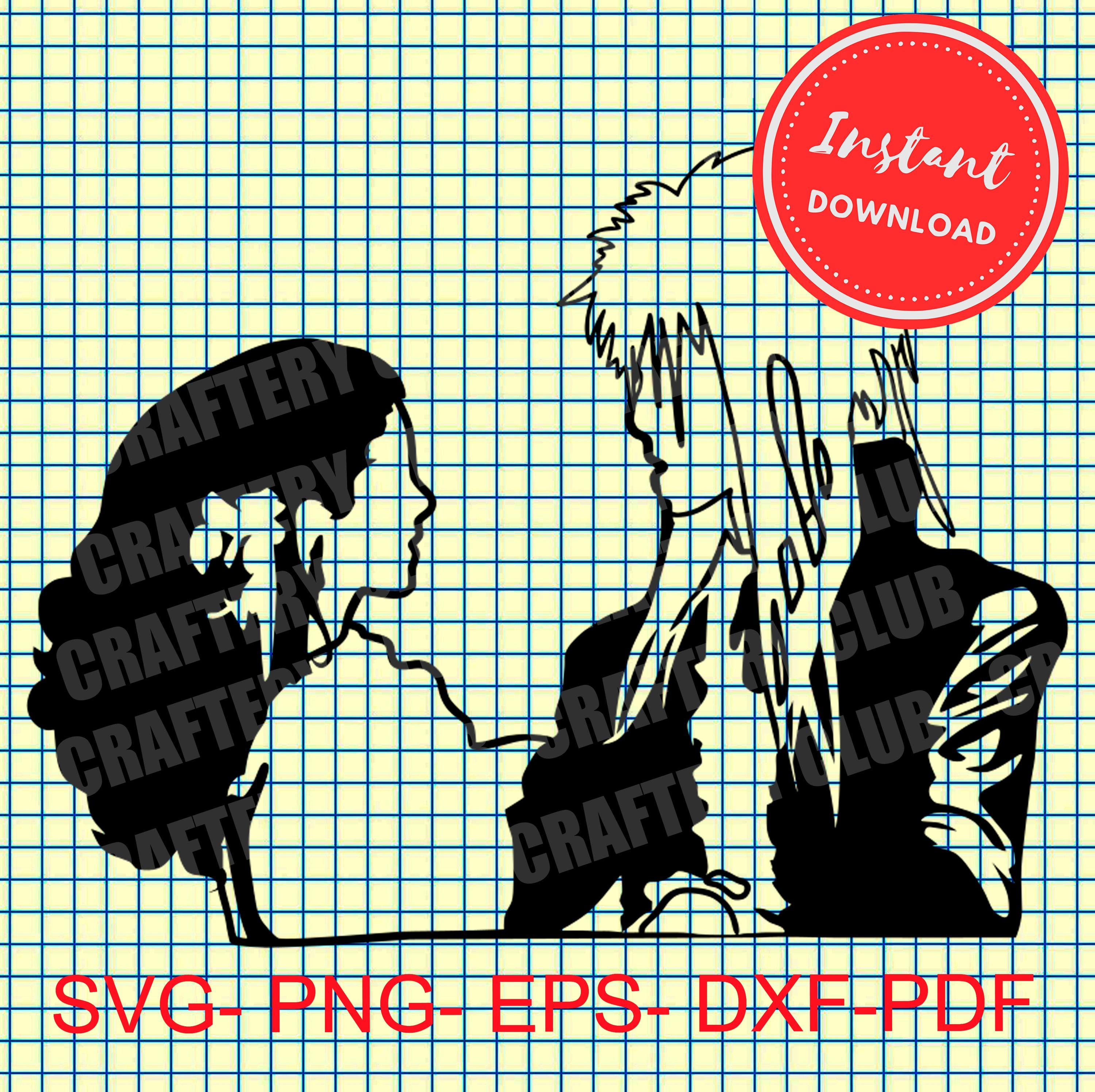 Sarah and Jareth Labyrinth Movie Svg Png Cricut - Etsy