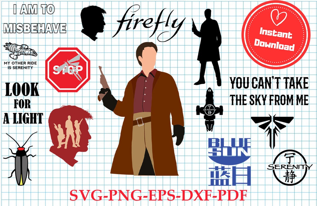 Bundle SVG Color Firefly Svg Png Serenity Cricut Silhouette Cutting ...