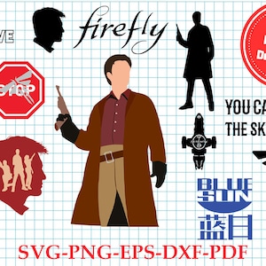Bundle Firefly Svg Png Serenity Cricut Silhouette Cutting Files - Etsy