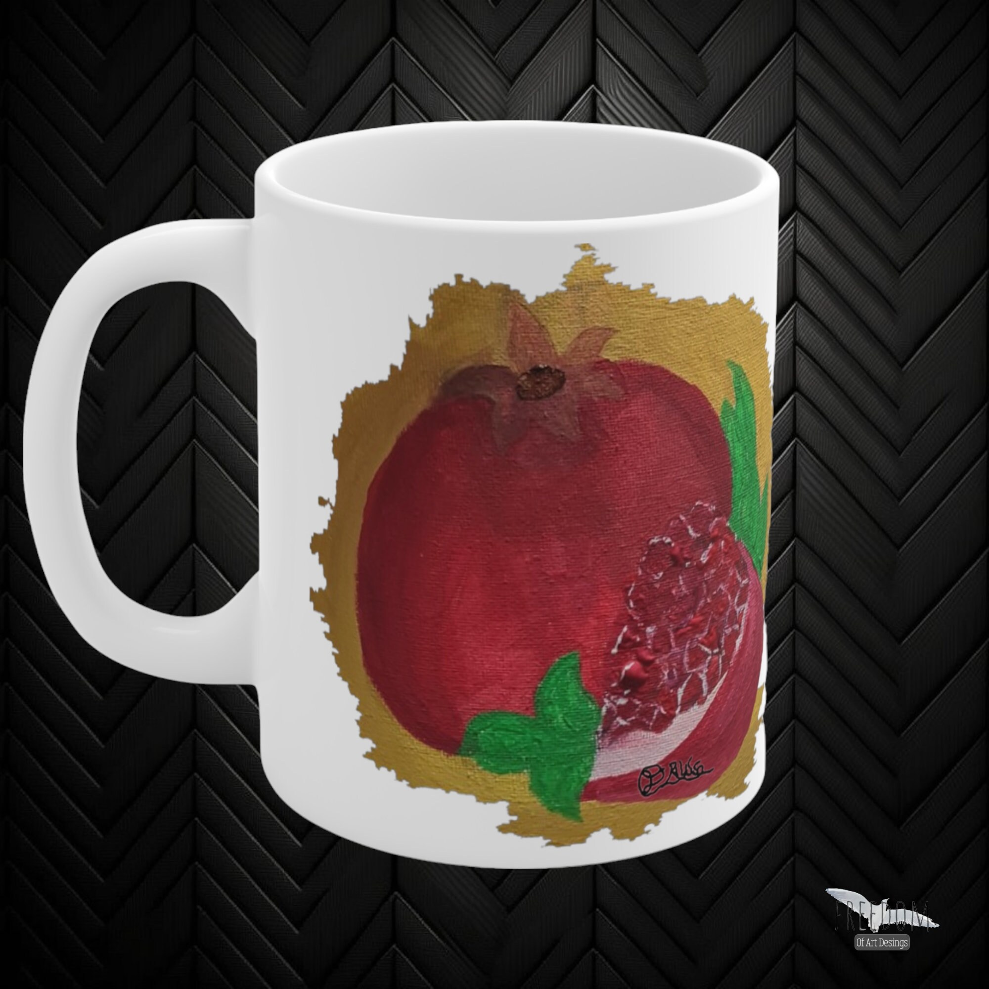 Artistic Grenade Delight: Freshness Embodied in a Unique Fruit-inspired ...