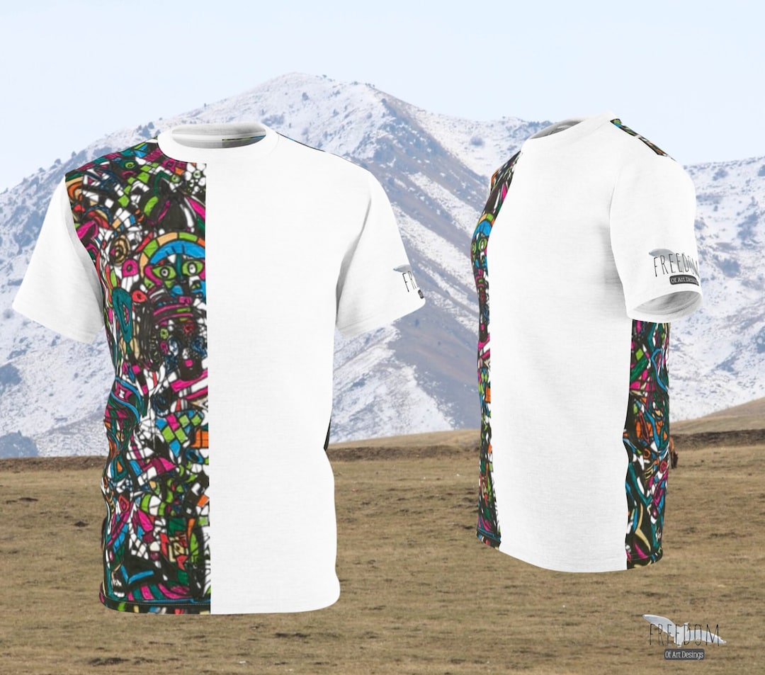 Chromatic Explosion by Federico: A Unique T-shirt Igniting Imagination ...