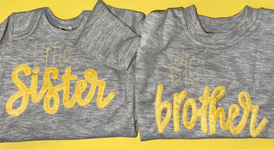 Baby/infant Sister/brother Welcome Home Outfits, Sibling Sets, Welcome ...