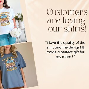 I'm a Bus Driver Bus Driver Superpower Comfort Colors T-shirt, School ...