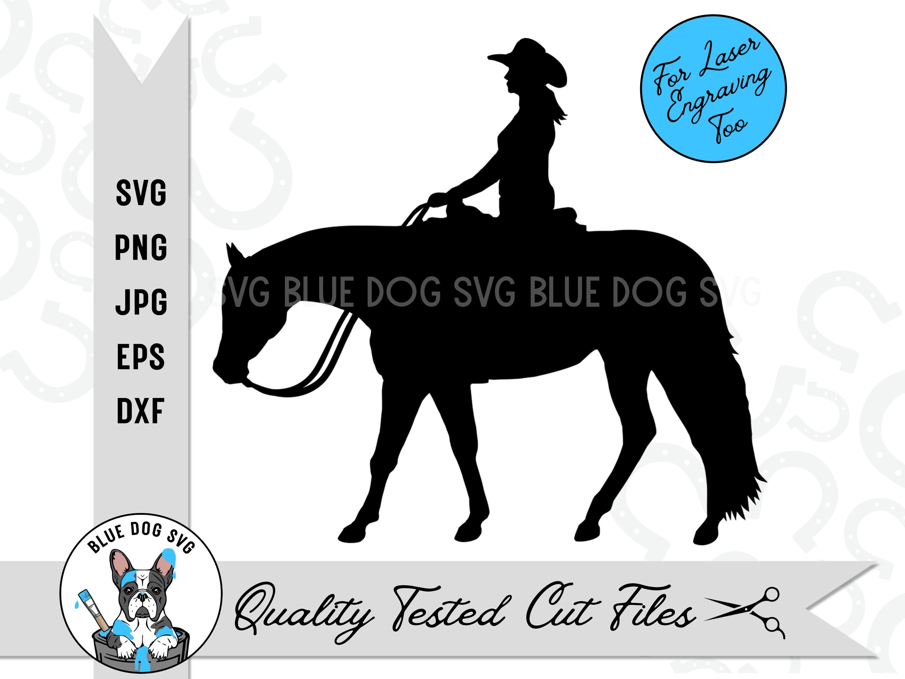 Western Pleasure Horse Svg, Equestrian Svg, Horse Silhouette, Western ...