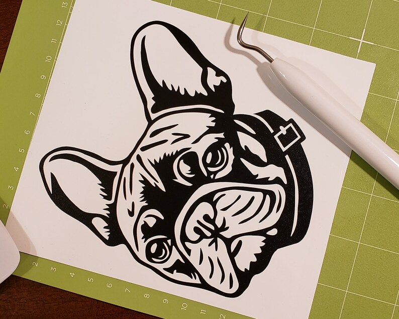 French Bulldog Svg, Frenchie Face Svg, Clip Art Png, Jpg, Eps, Dxf ...