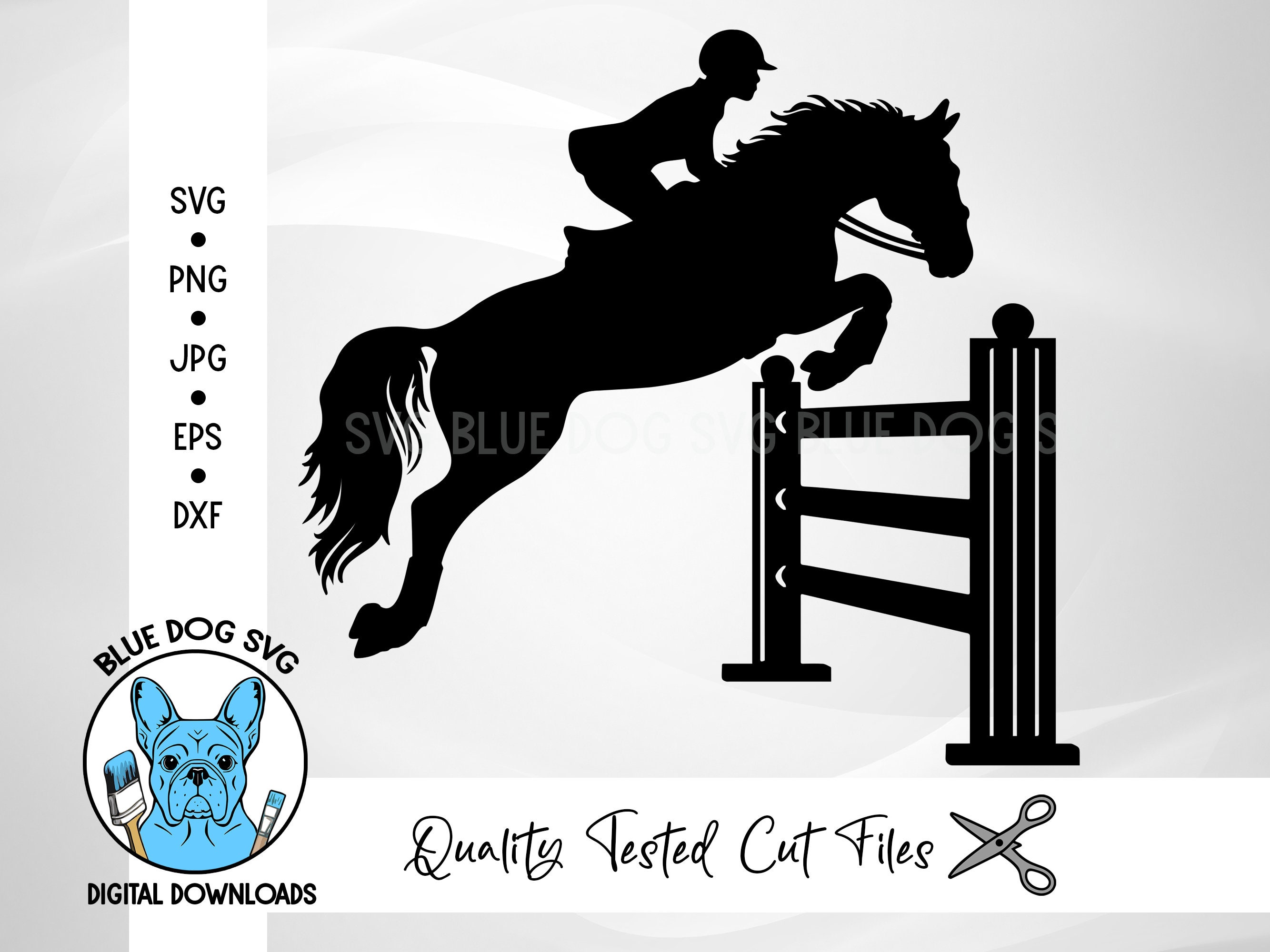 Horse Jumping Svg, Equestrian Svg, Show Jumper Svg, Jpg, Png, Eps, Dxf ...
