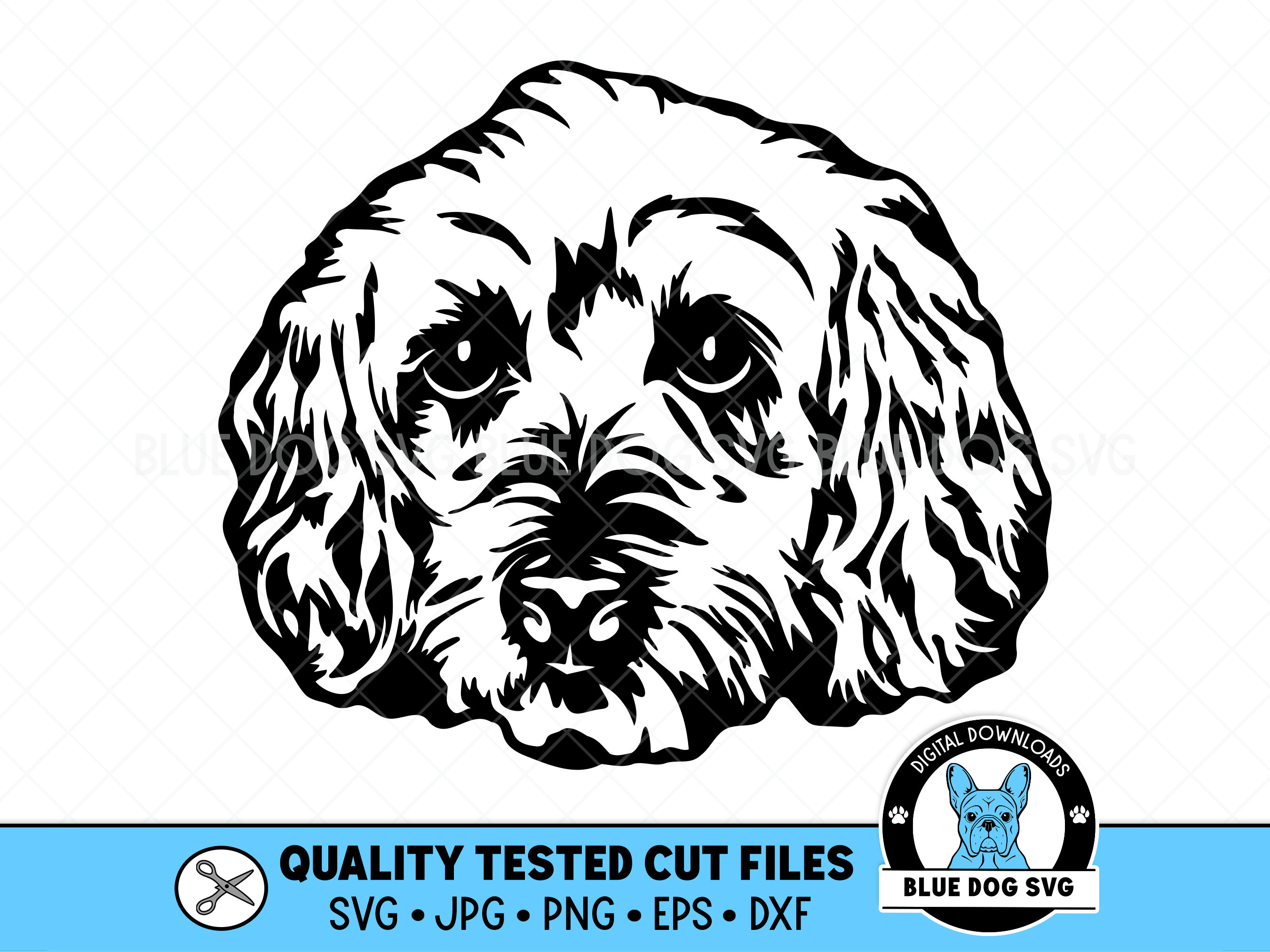 Doodle Head Svg, Jpg, Eps, Png, and Dxf Digital Download, Cricut Cut ...