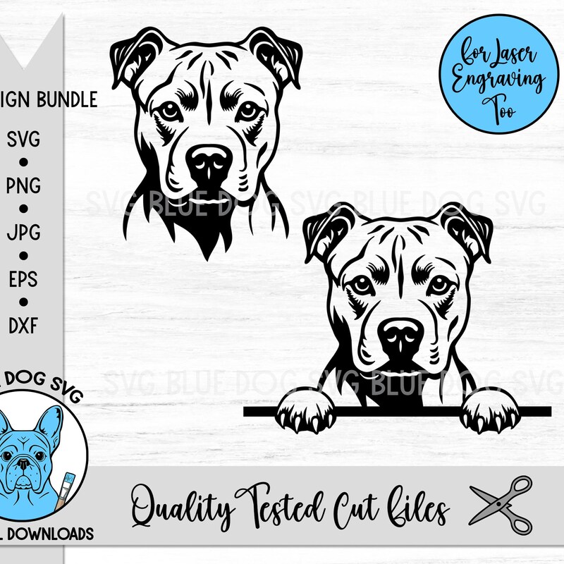 Pit Bull Svg - Etsy