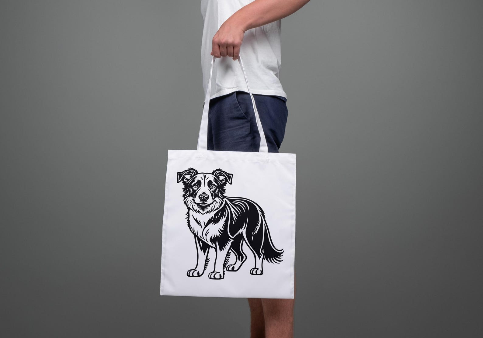 Border Collie Svg, Eps, Dxf, Png, and Jpg Bundle: Cricut Ready (digital ...
