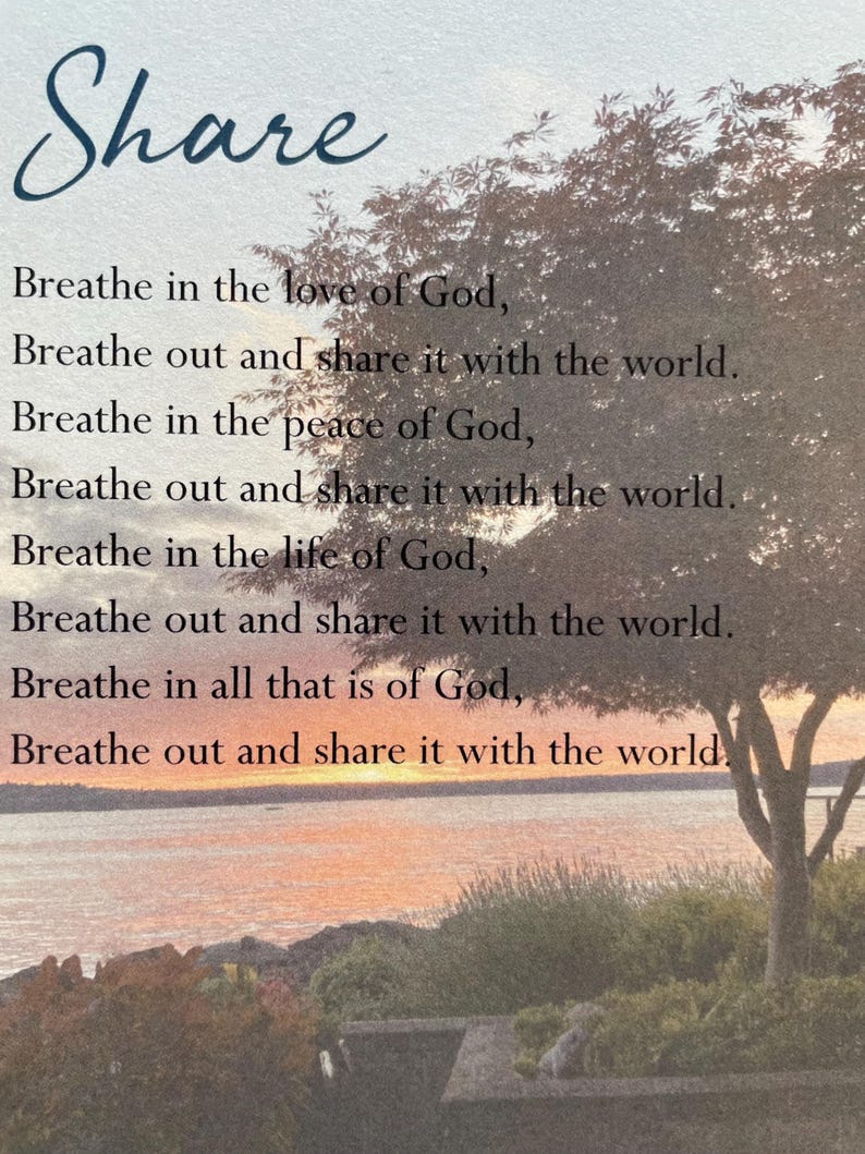 Breath Prayer Cards - Etsy