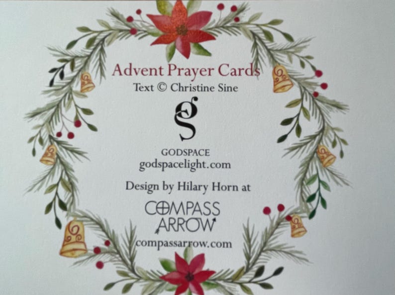 Advent Prayer Cards - Etsy