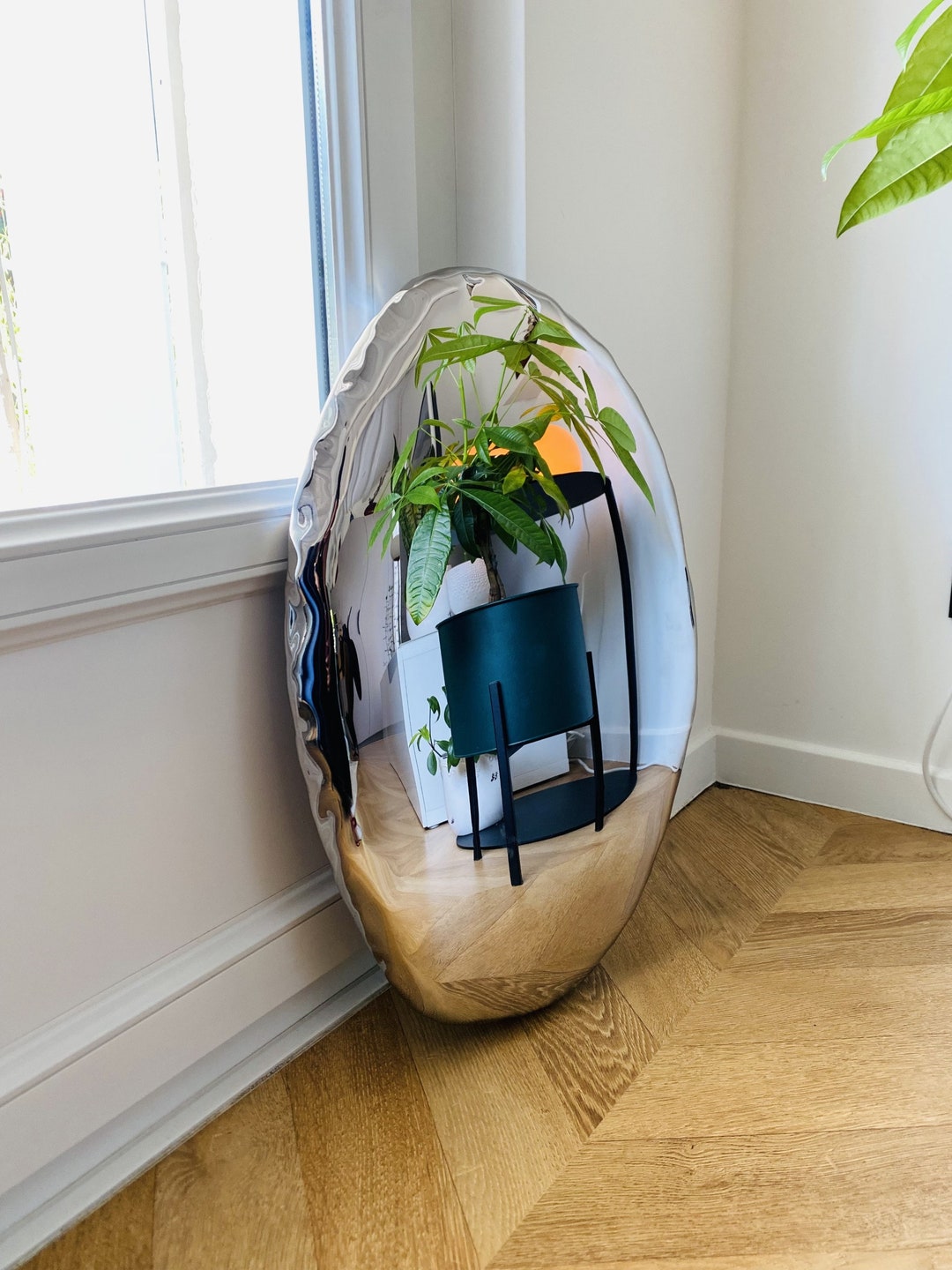 Mirror Droplet, Organic, Moon, Hand, Cloud, Round, Eye, Drop, Egg - Etsy